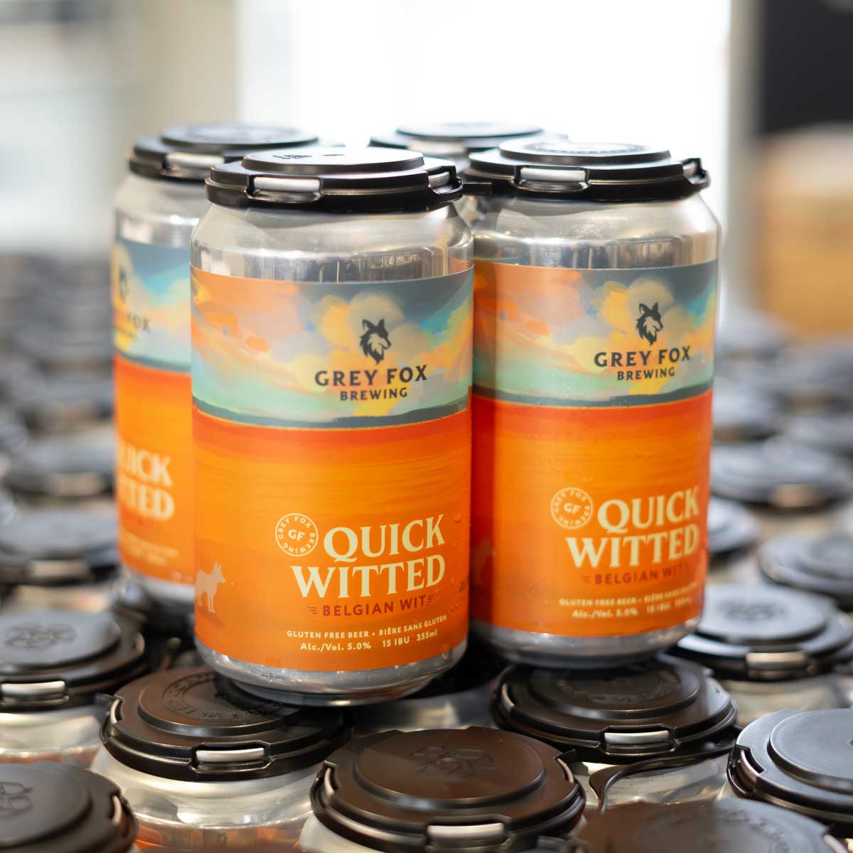 Quick Witted - 4x355ml | Grey Fox Brewing | Dedicated Gluten-Free ...